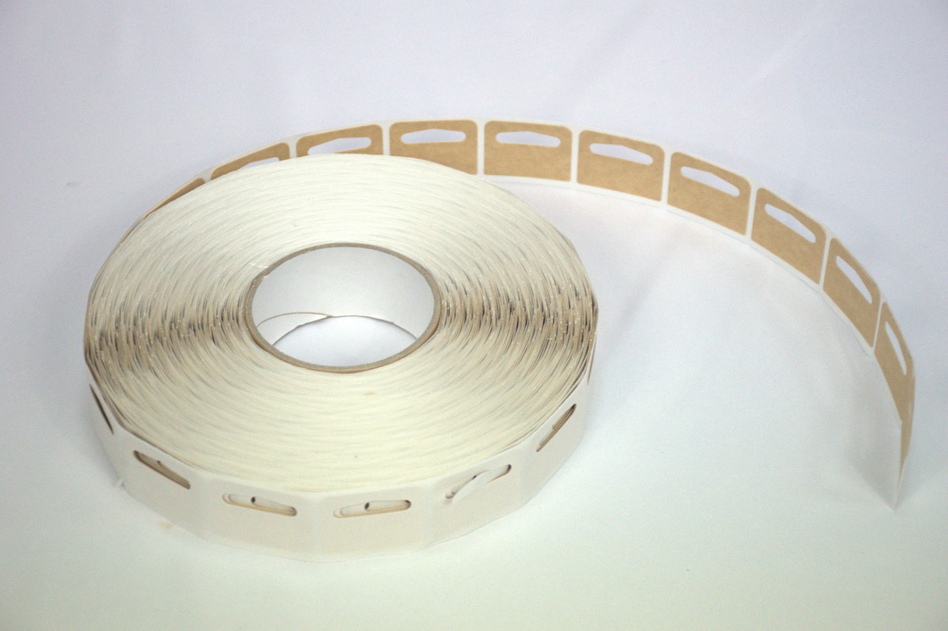 0347 Eco Brown Cardboard Hang Tab - POS Tapes