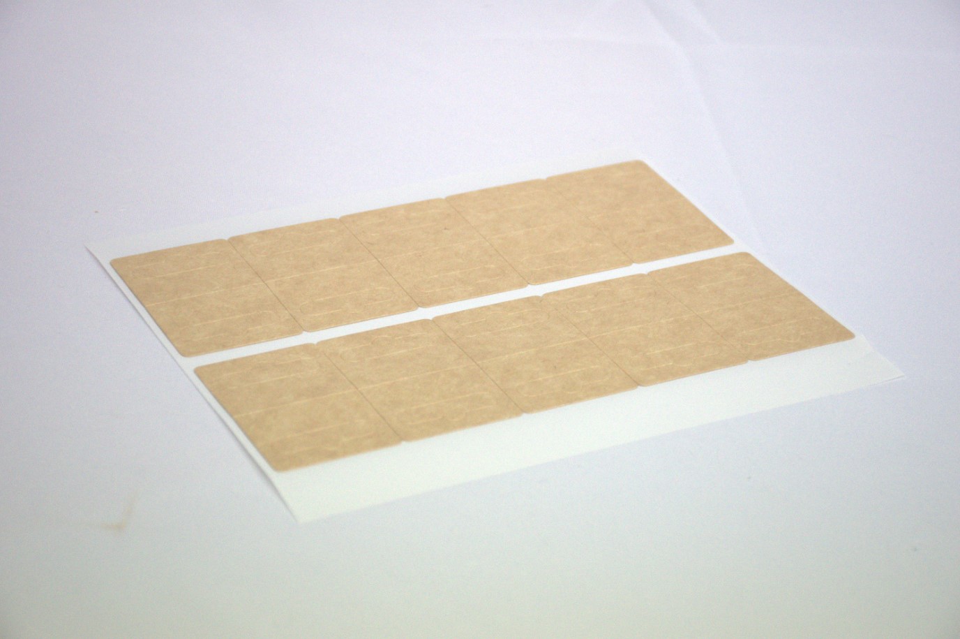 0359 Eco Brown Cardboard Hang Tab - POS Tapes